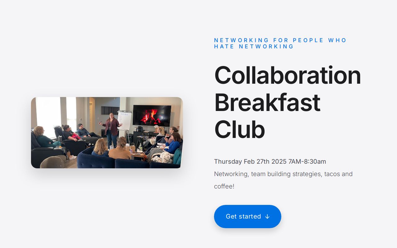 Collaboration Breakfast Club